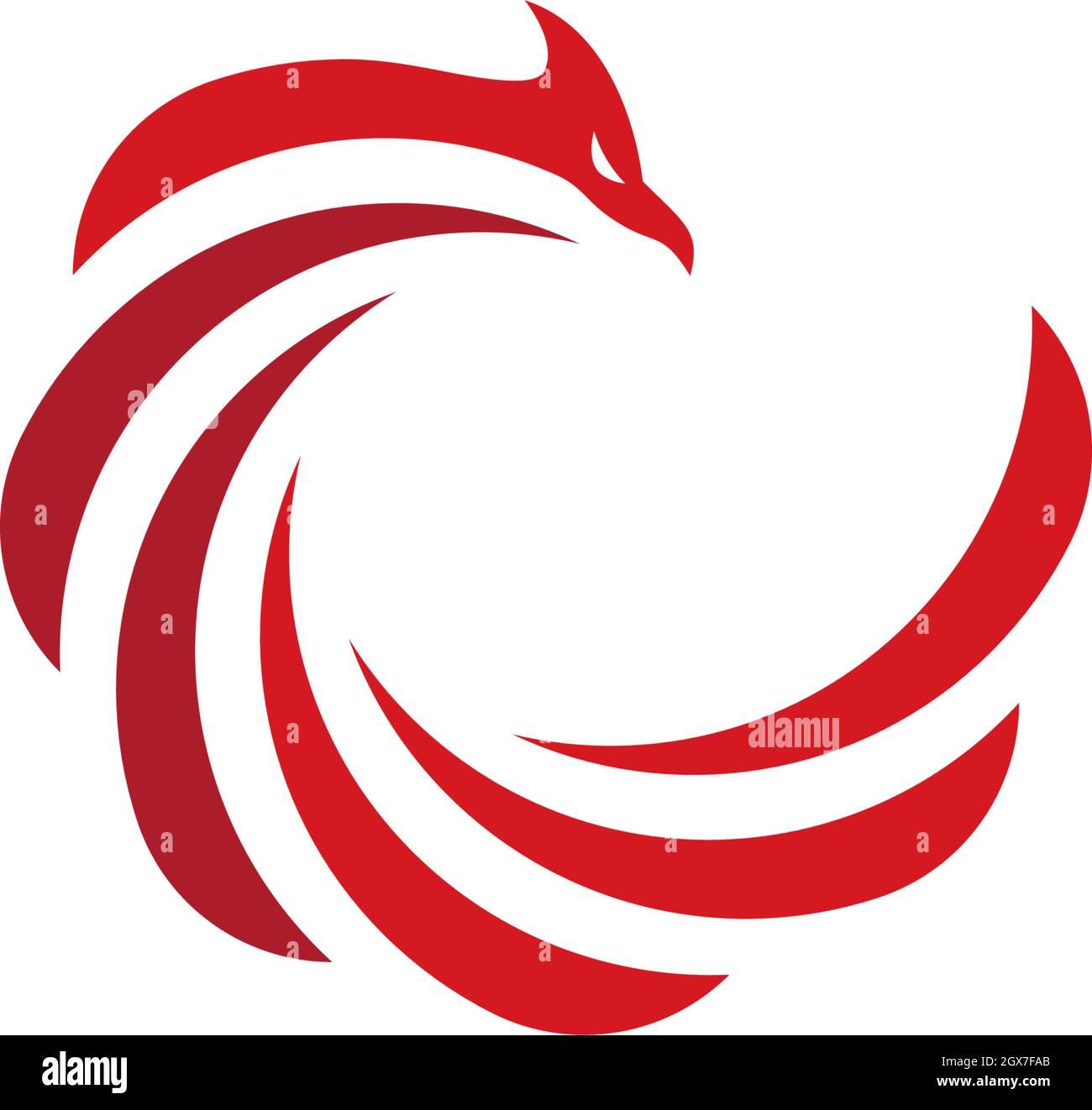 Bird Logo Template vector icon Stock Vector Image & Art - Alamy
