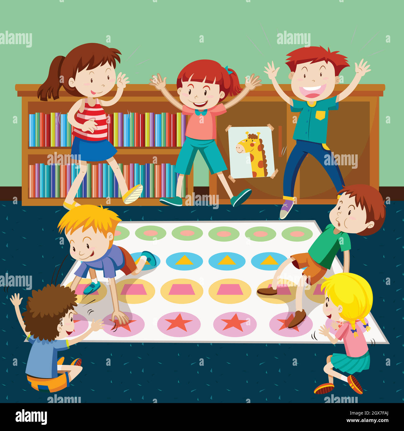 Twister game hi-res stock photography and images - Alamy