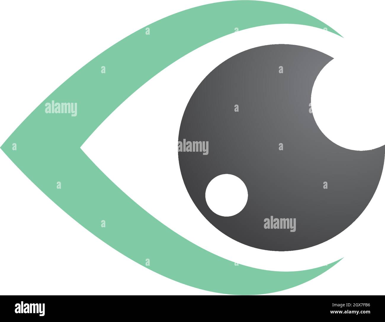 Eye ilustration vector logo design Stock Vector Image & Art - Alamy