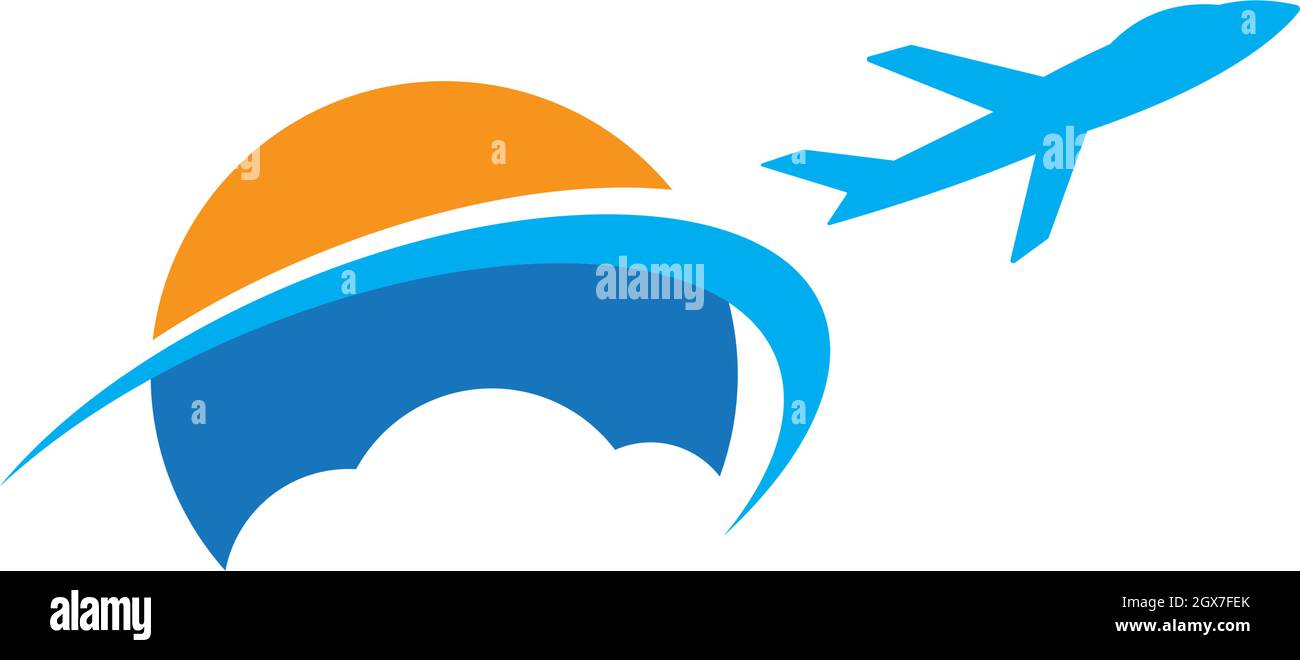 Plane logo vector template Stock Vector Image & Art - Alamy