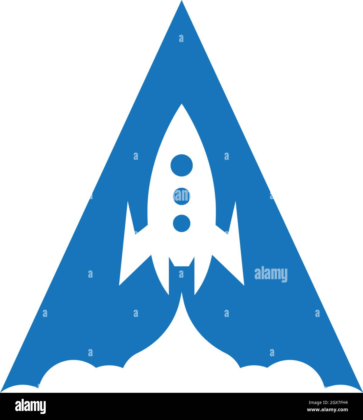 Rocket ilustration logo vector icon template Stock Vector Image & Art ...
