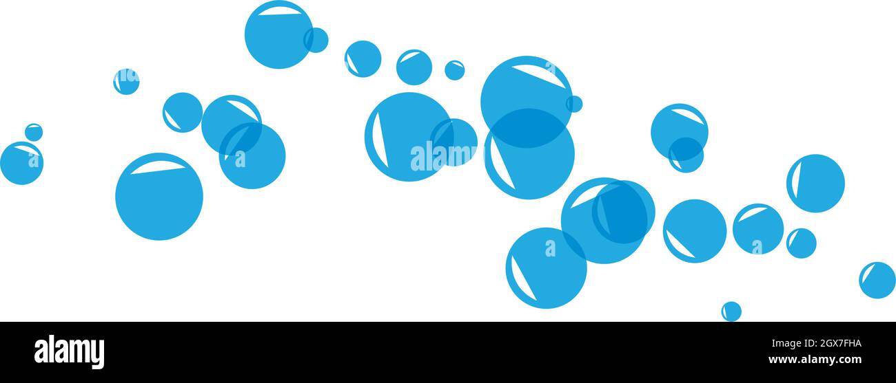 Water bubble icon for background template Stock Vector Image & Art - Alamy