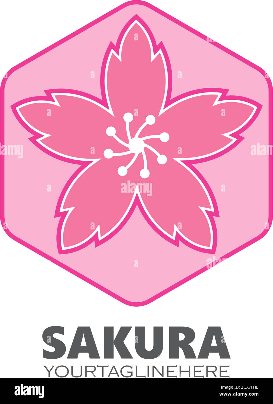 sakura flower vector illustration design Stock Vector Image & Art - Alamy