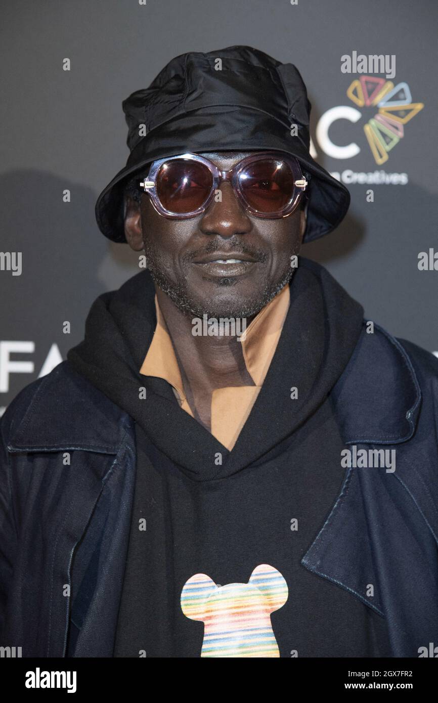 Jenke Ahmed Tailly attending the IFAAC Party as part of Paris Fashion ...