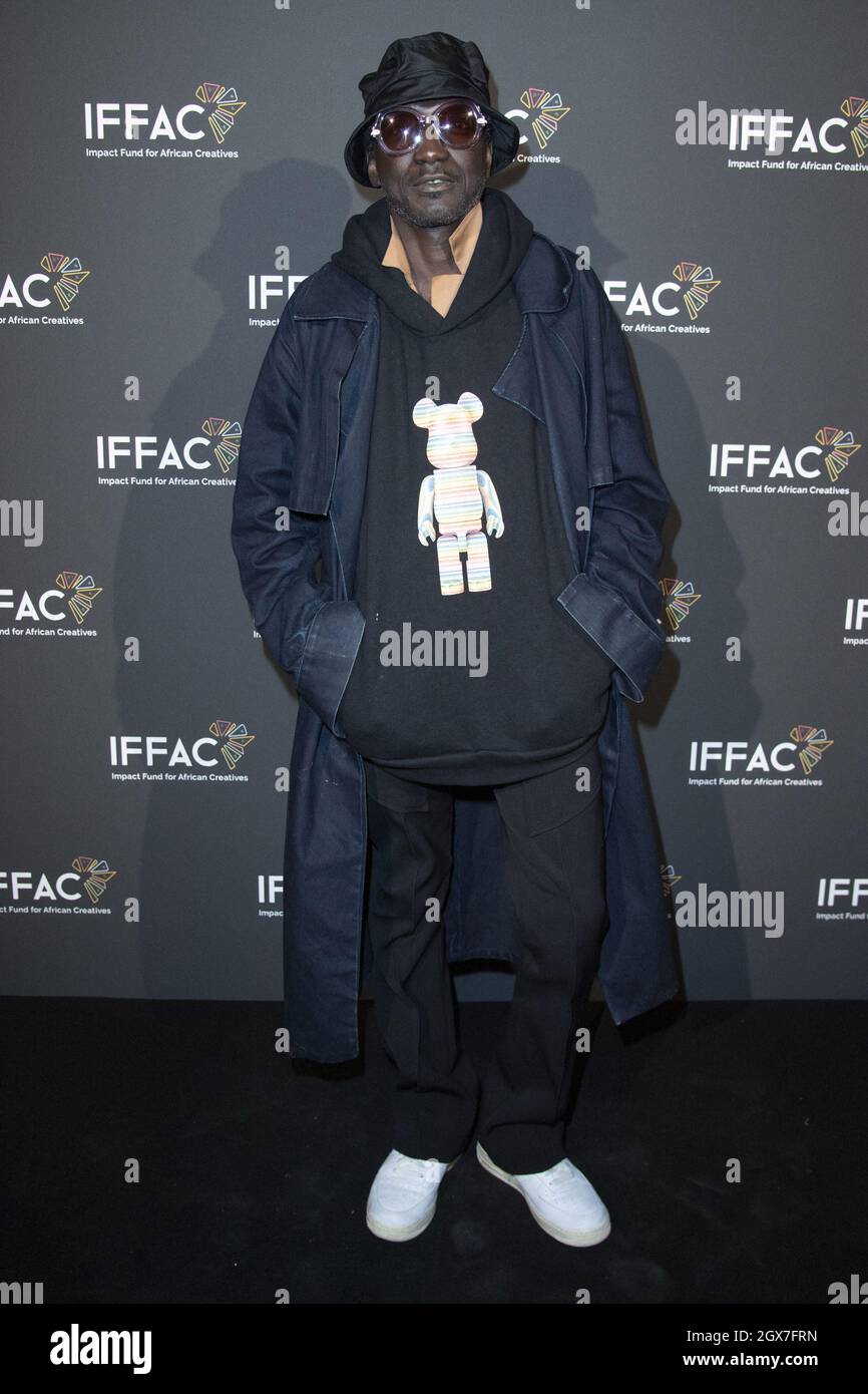 Jenke Ahmed Tailly attending the IFAAC Party as part of Paris Fashion ...