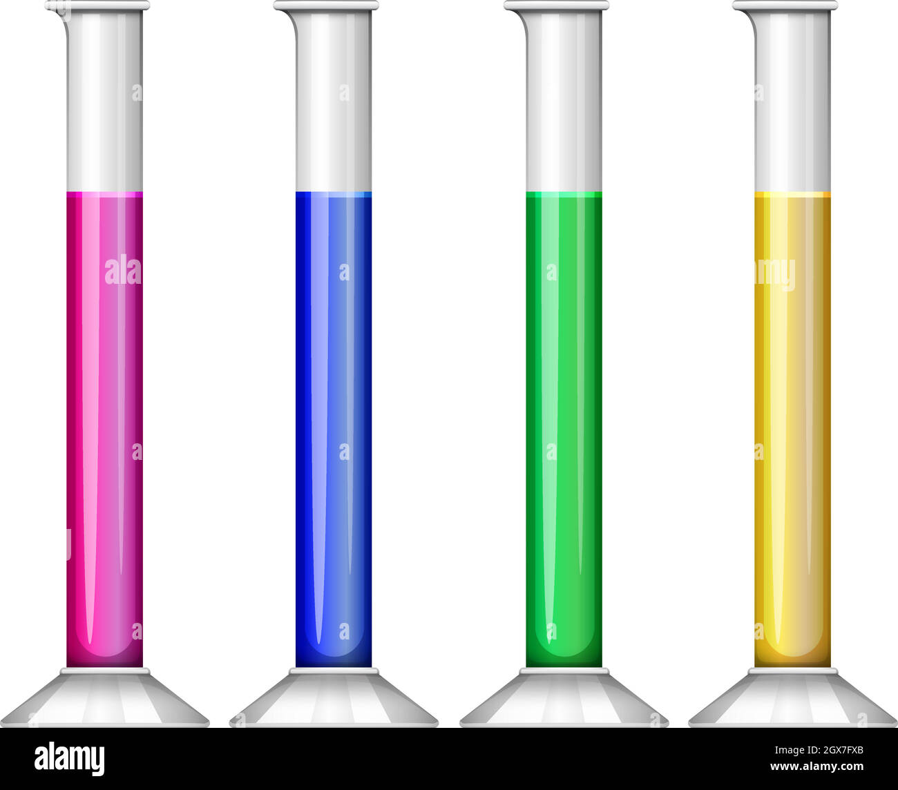 Test tube in lab Cut Out Stock Images & Pictures - Alamy