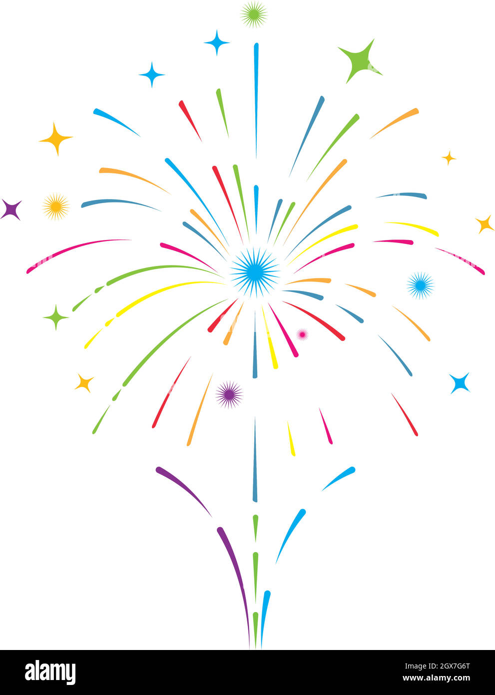 Star firework Cut Out Stock Images & Pictures - Alamy