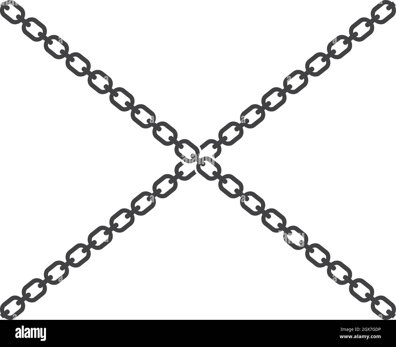 chain steel vector icon illustration design Stock Vector Image & Art ...