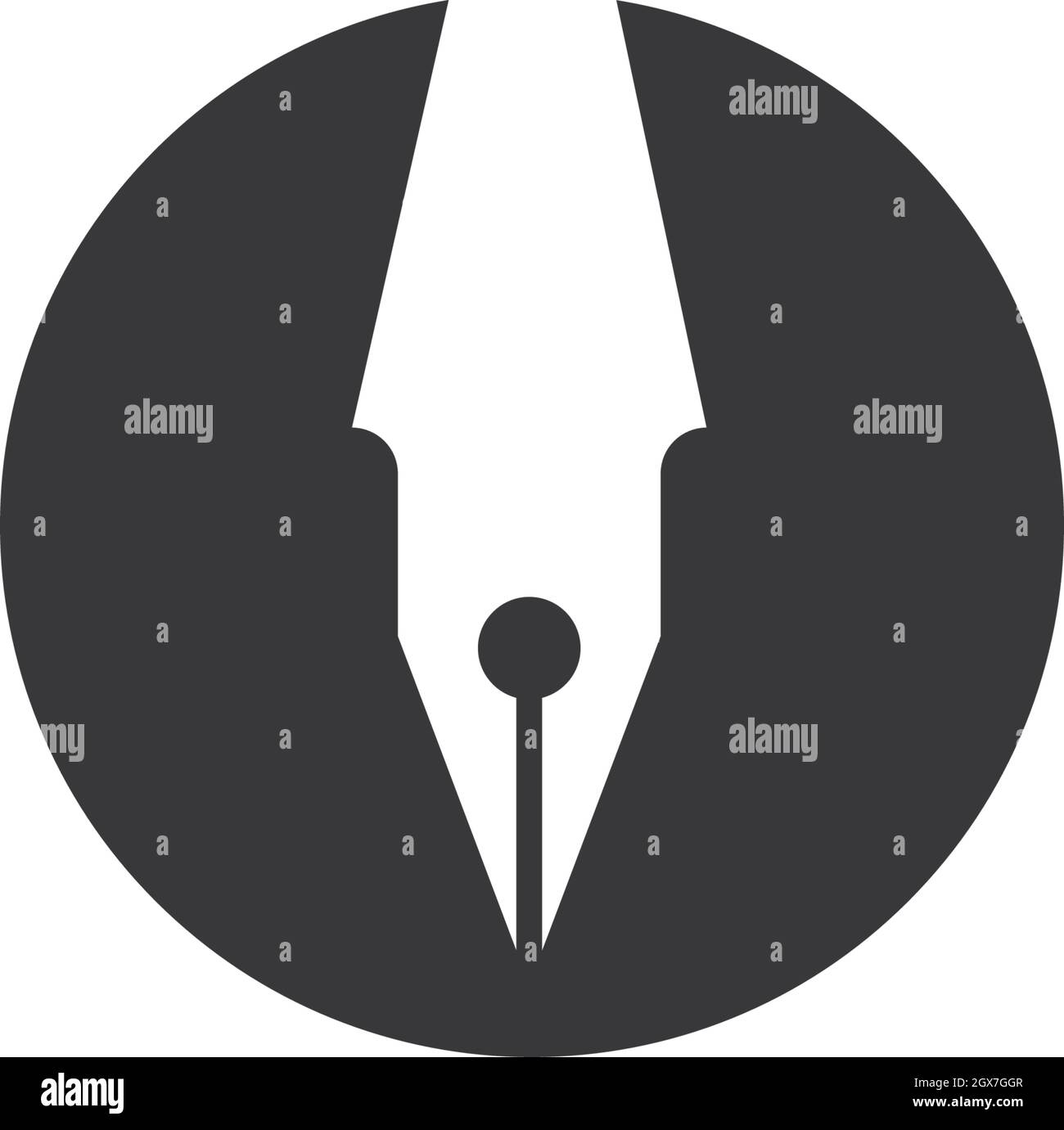 pen Logo template Vector illustration Stock Vector Image & Art - Alamy