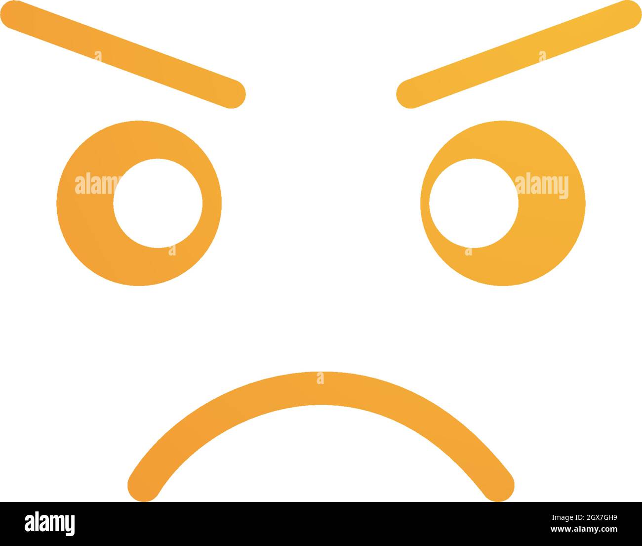 Emoticon template face expression icon vector Stock Vector Image & Art ...