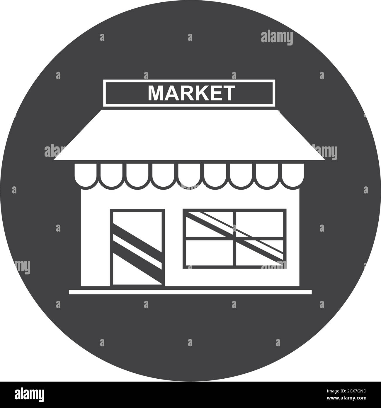 store icon logo vector illustration Stock Vector Image & Art - Alamy