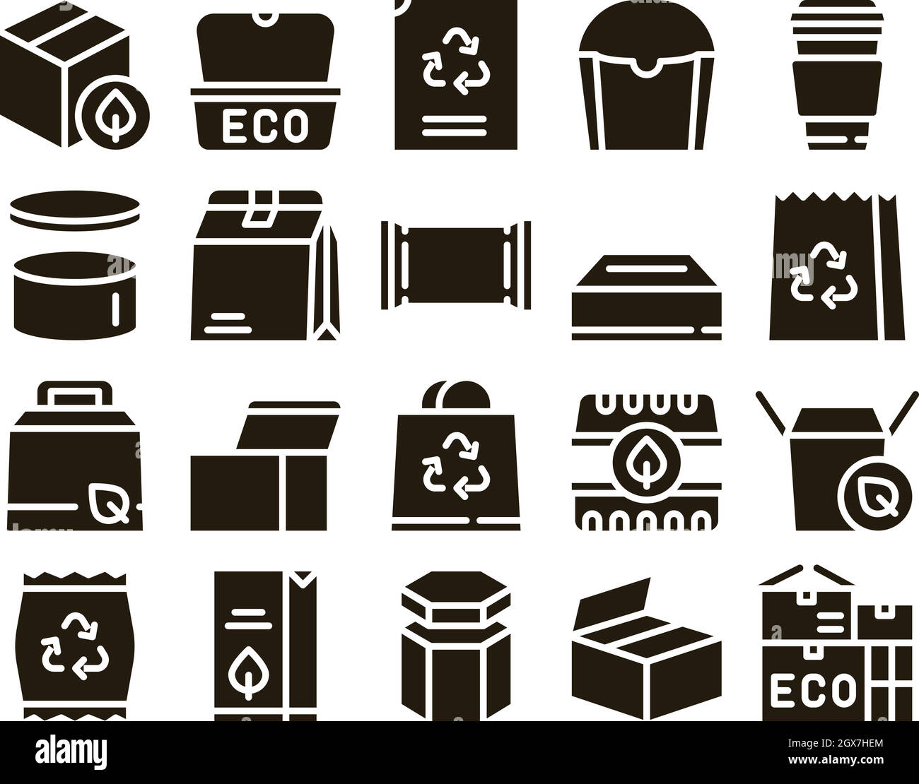 Parcel collection Stock Vector Images - Alamy