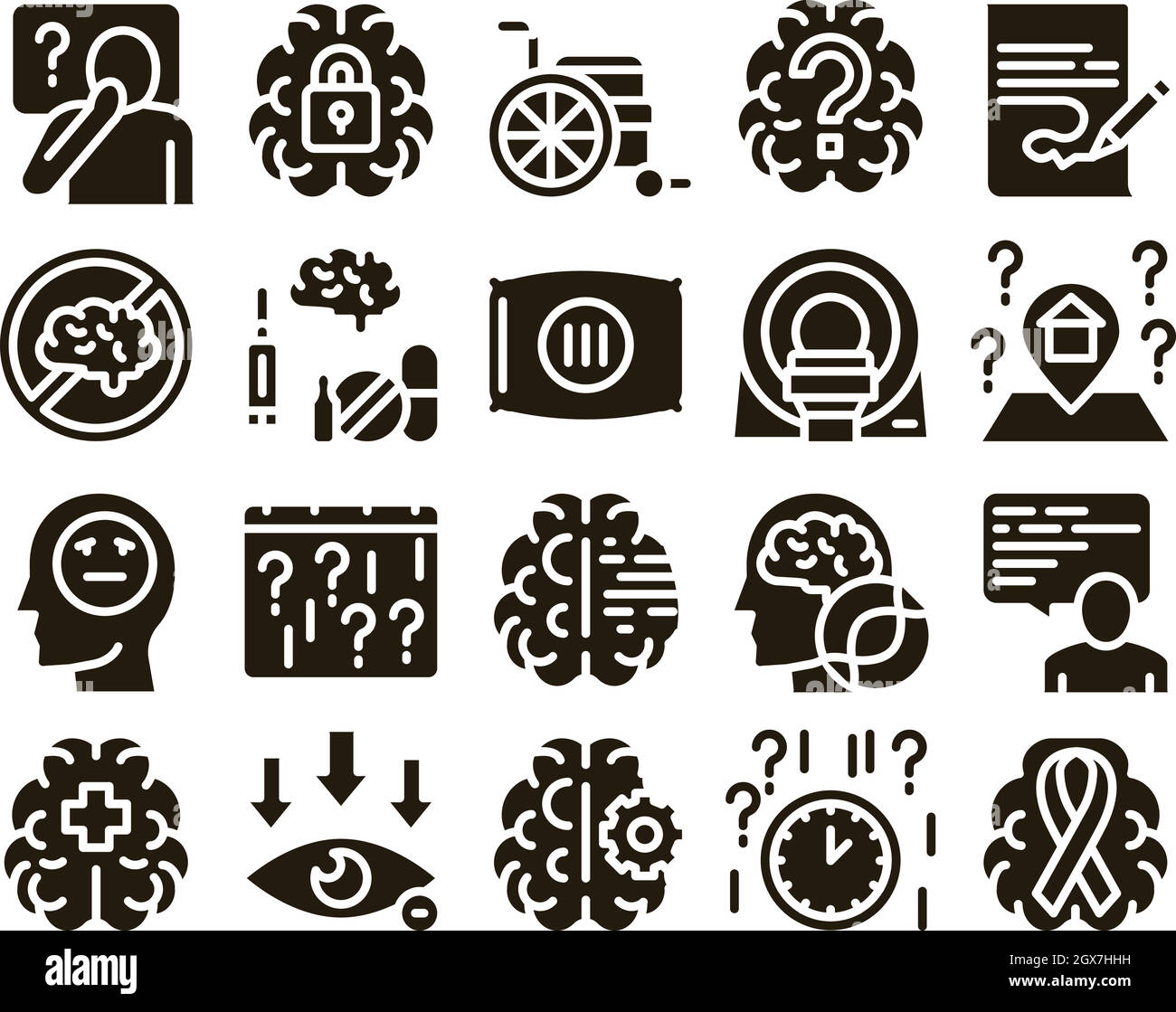 Alzheimer's Stock Vector Images - Alamy