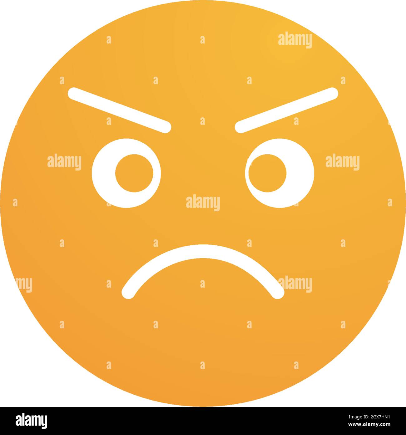 Emoticon template face expression icon vector Stock Vector Image & Art ...