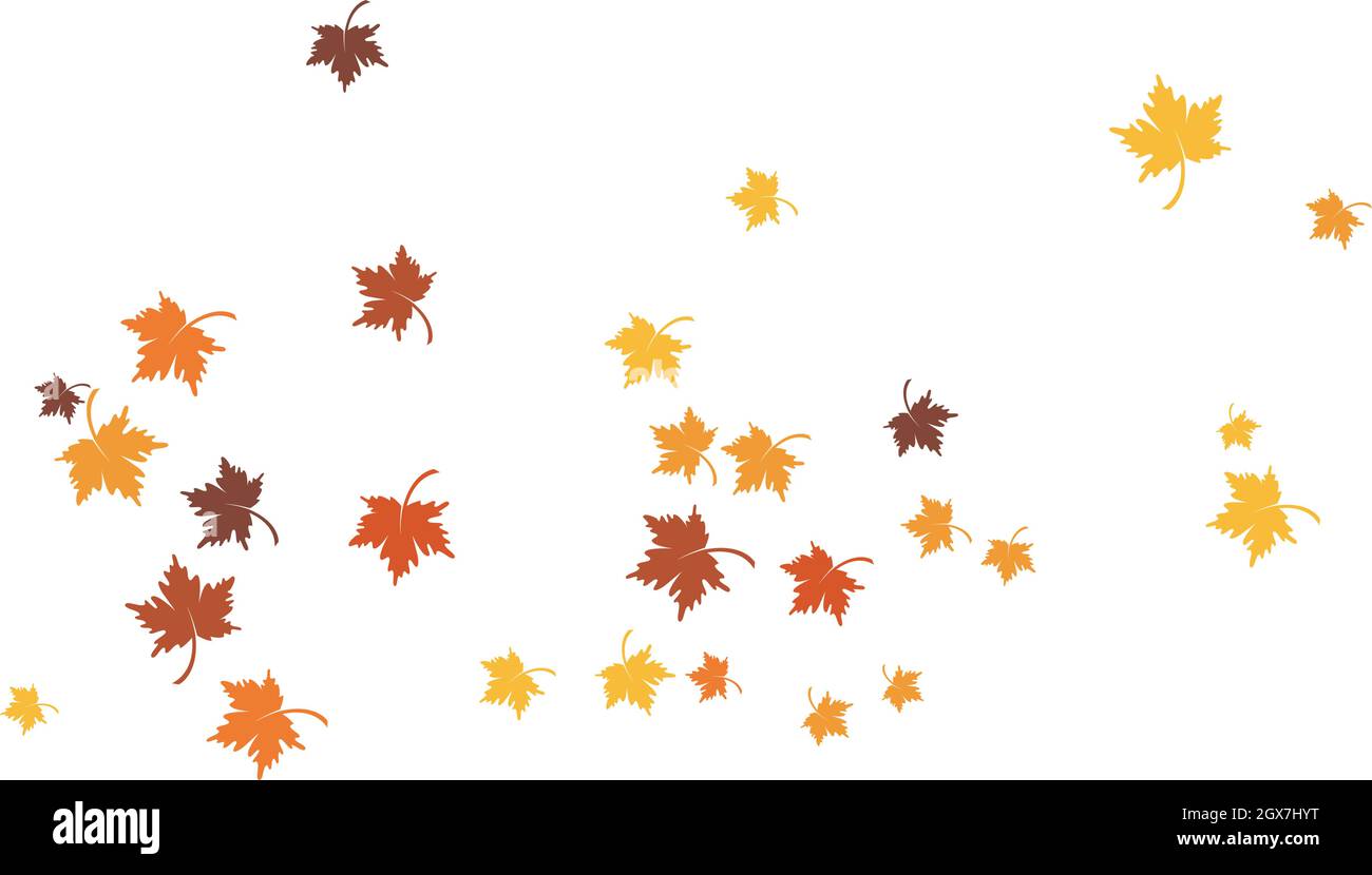 autumn Leaf background concept template vector illustration Stock ...