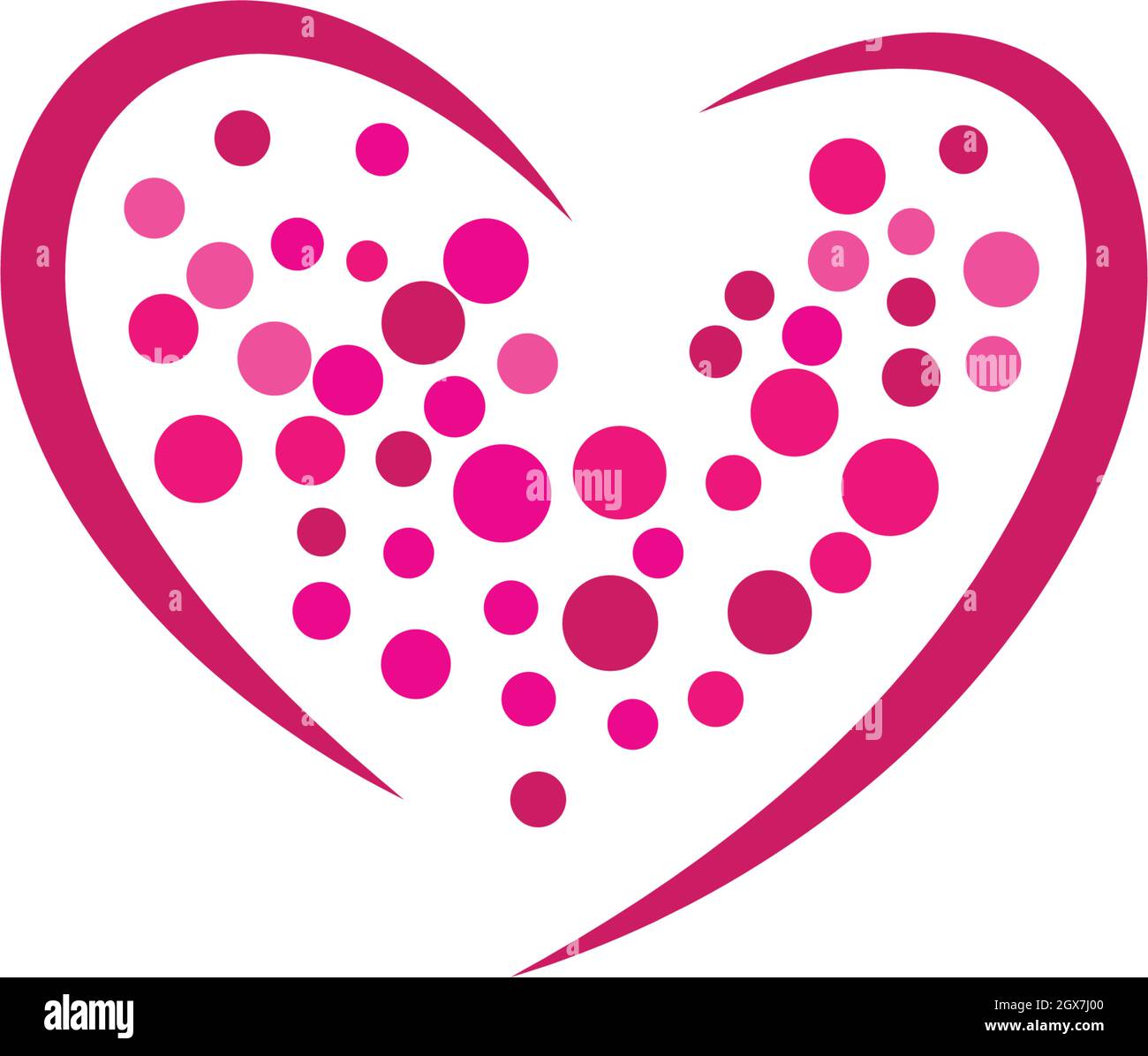 Love Logo Vector icon illustration design Template Stock Vector Image ...