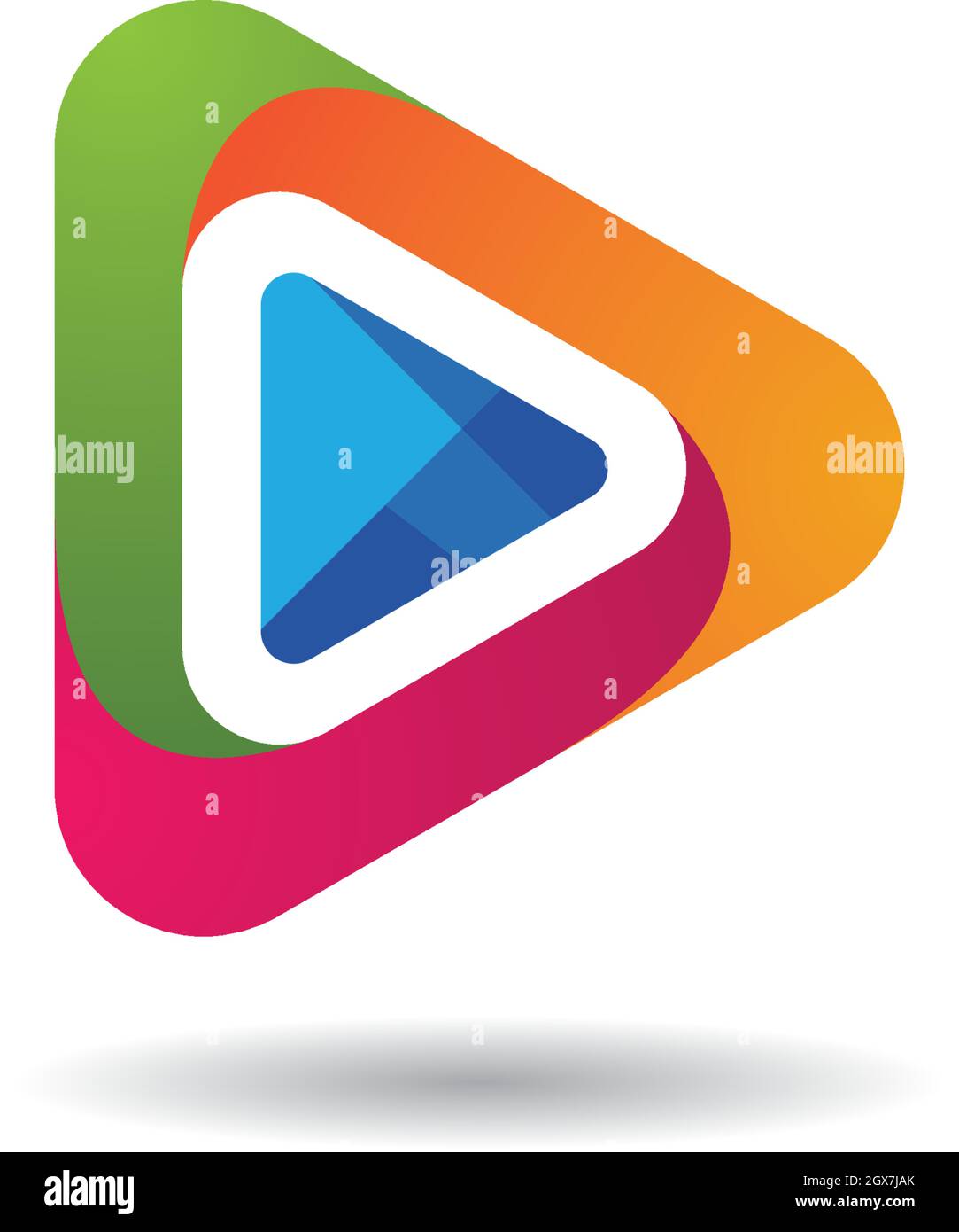 play logo Vector icon template Stock Vector Image & Art - Alamy