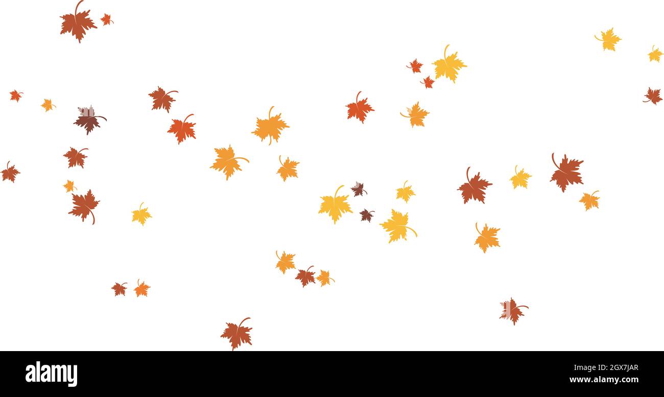 autumn Leaf background template vector illustration Stock Vector Image ...