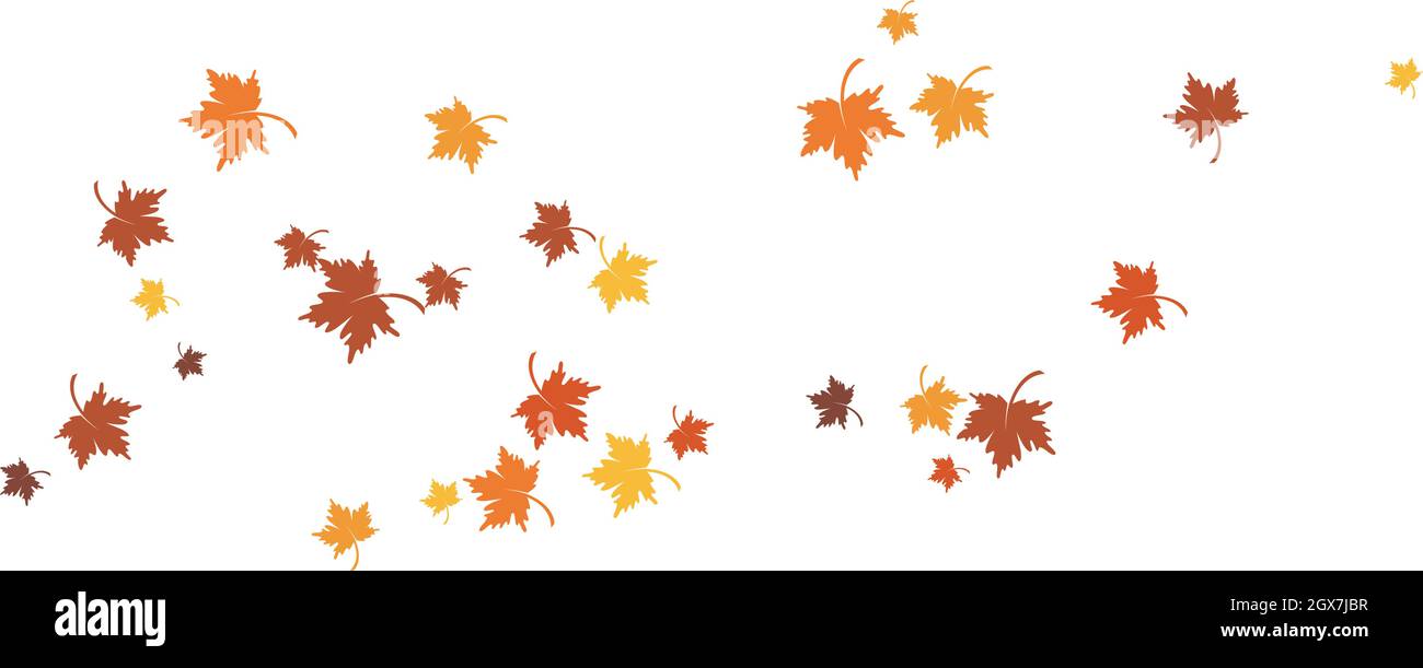 autumn Leaf background template vector illustration Stock Vector Image ...