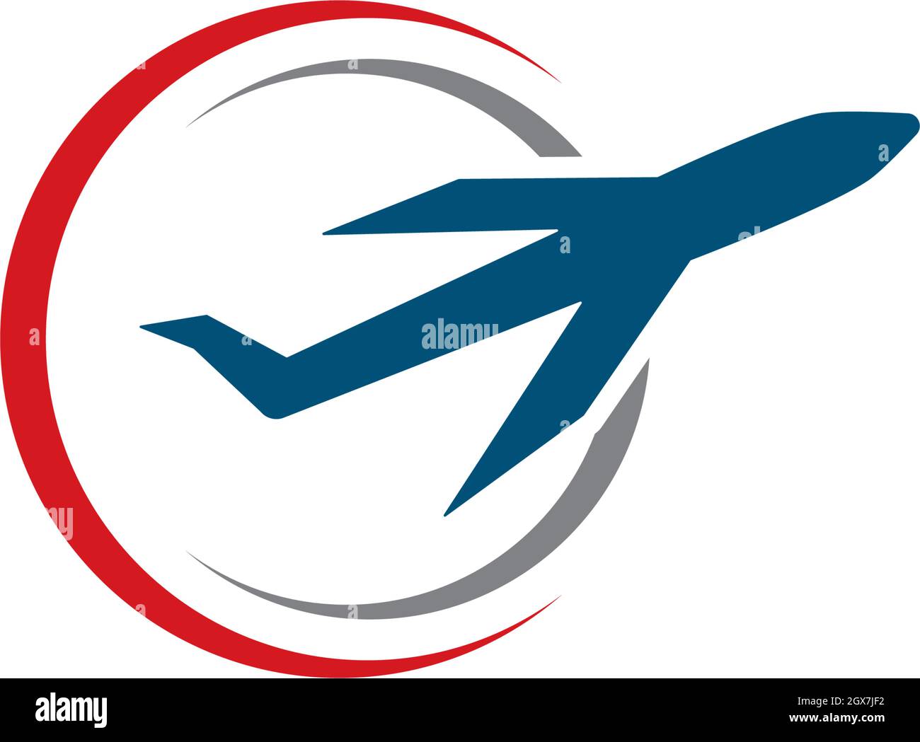 Plane logo vector templat Stock Vector Image & Art - Alamy