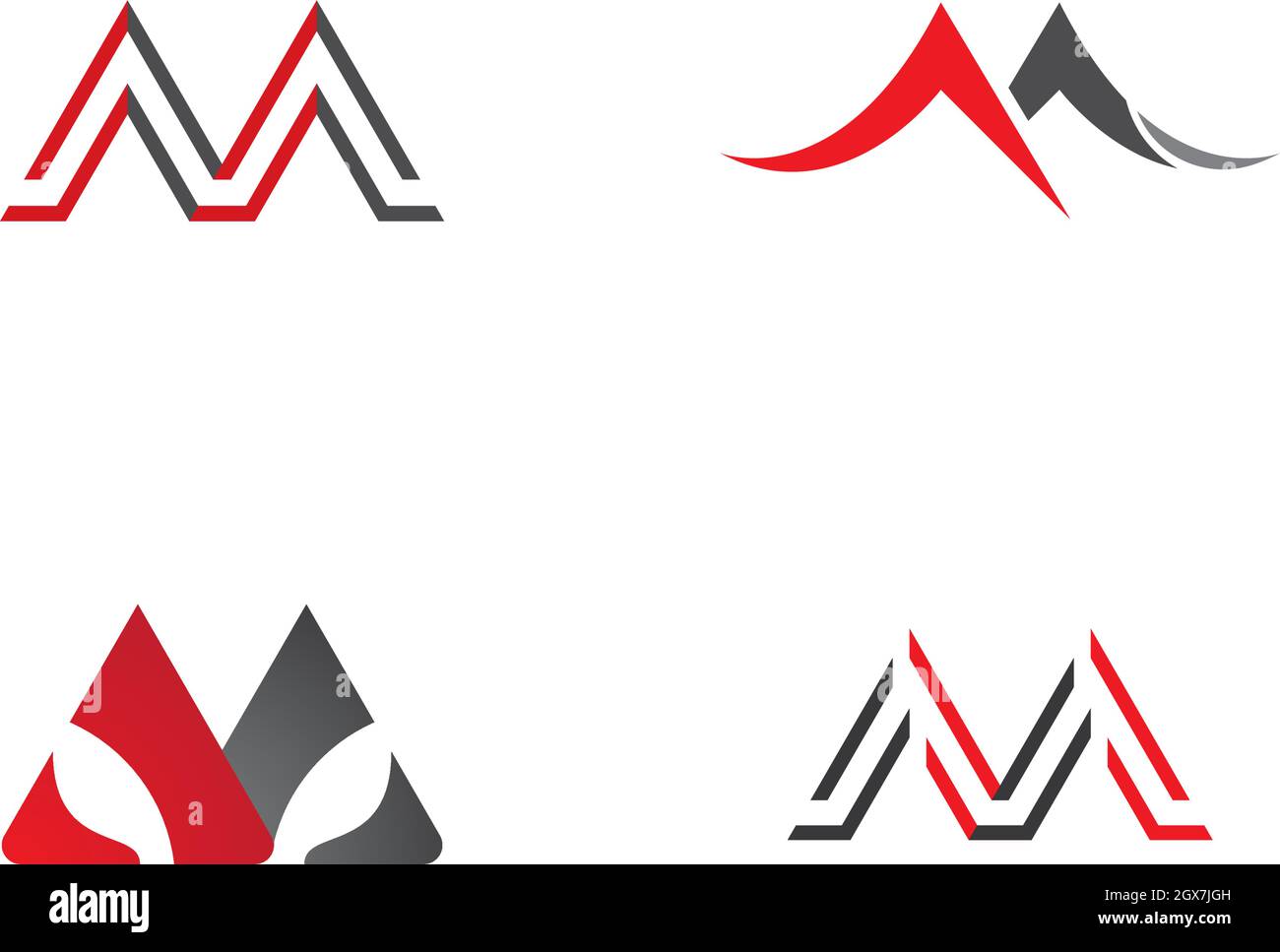 M motion logo Stock Vector Images - Alamy