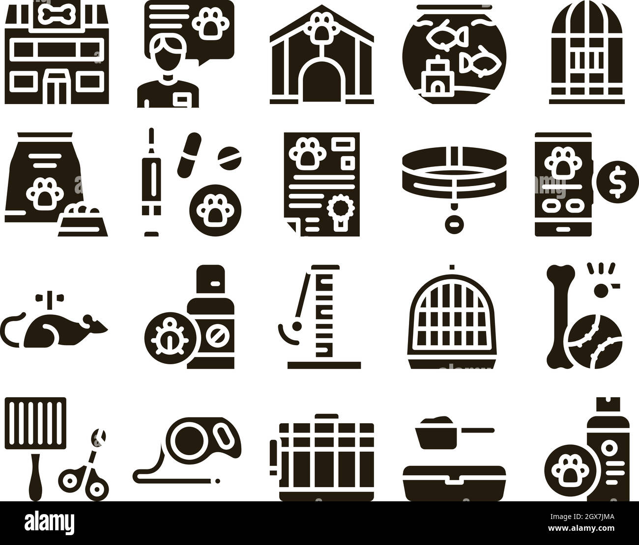 Pet design elements hi-res stock photography and images - Alamy