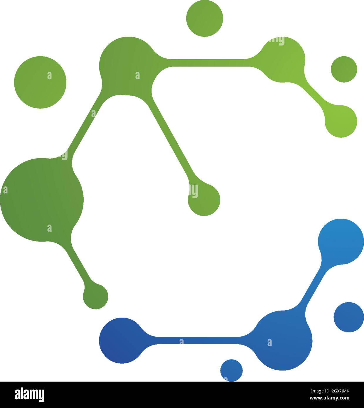 molecule logo vector icon template Stock Vector Image & Art - Alamy