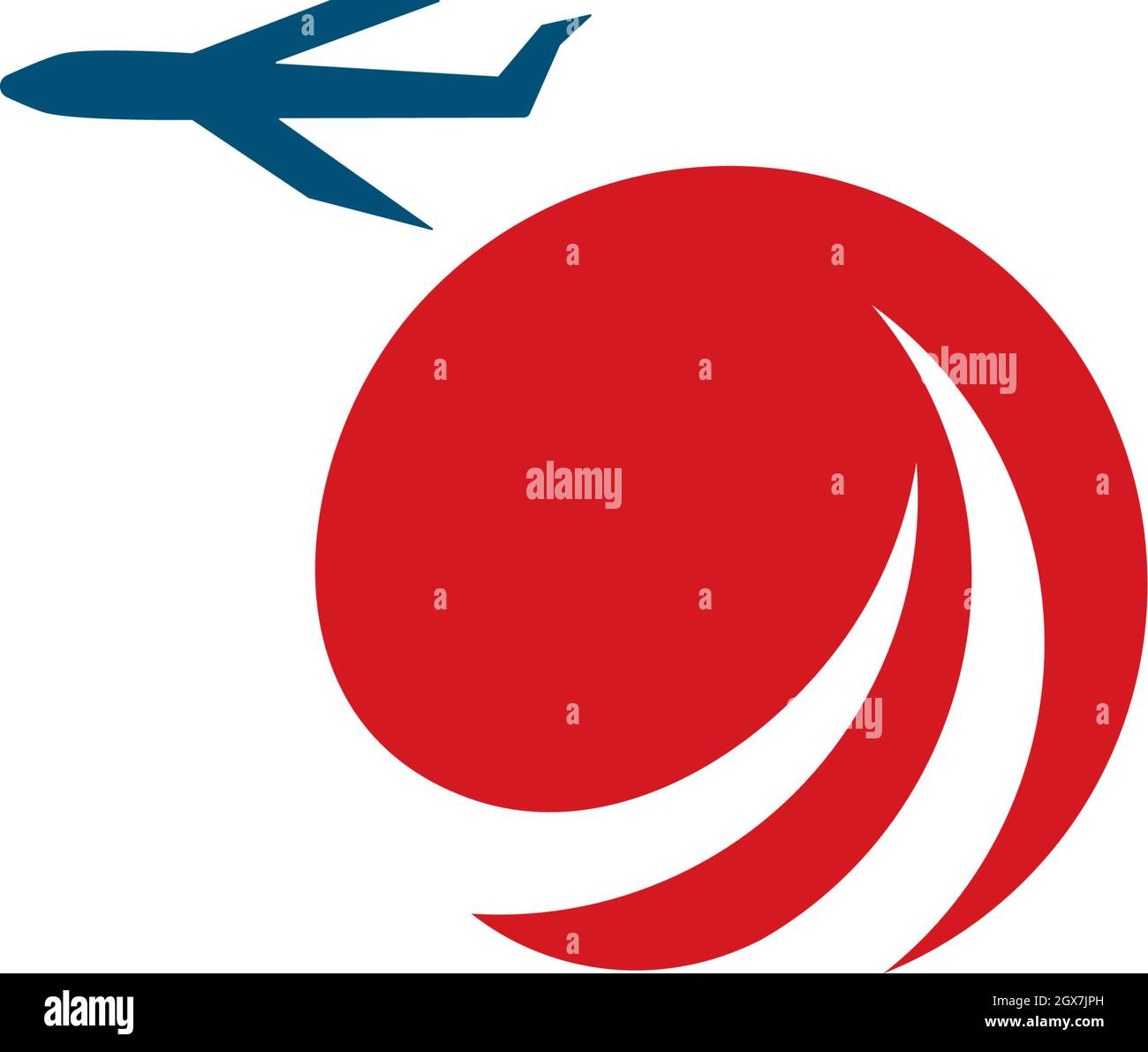 Jet circle logo Stock Vector Images - Alamy