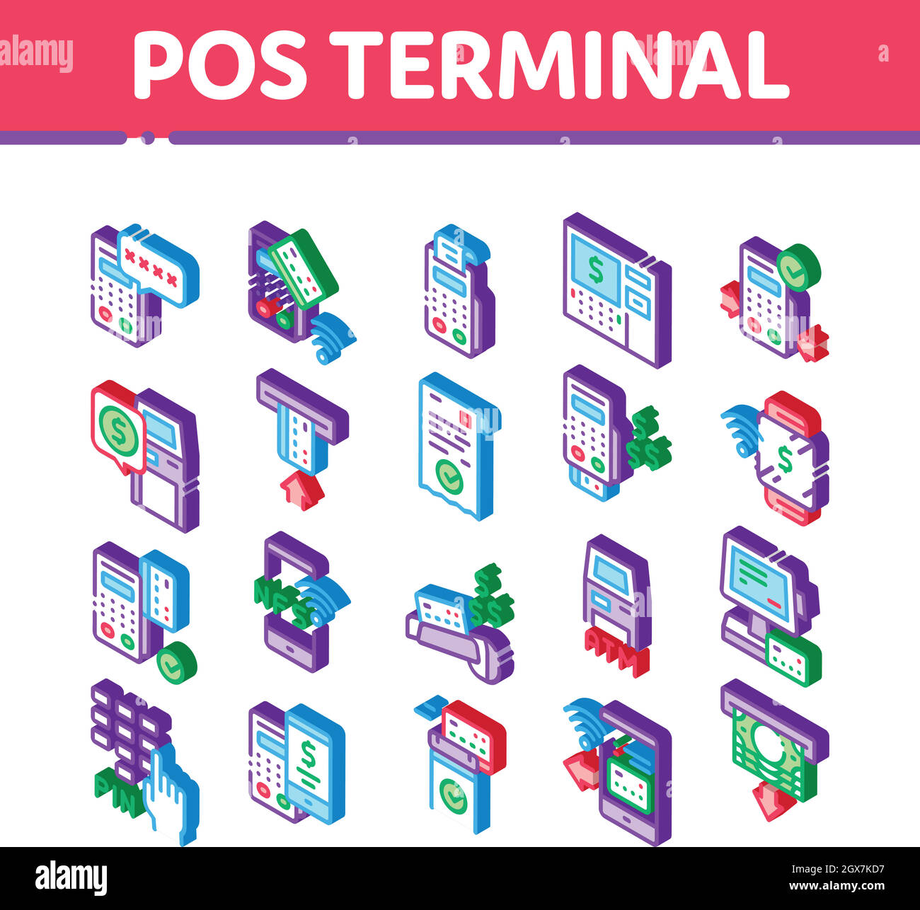 Vector pos hi-res stock photography and images - Alamy