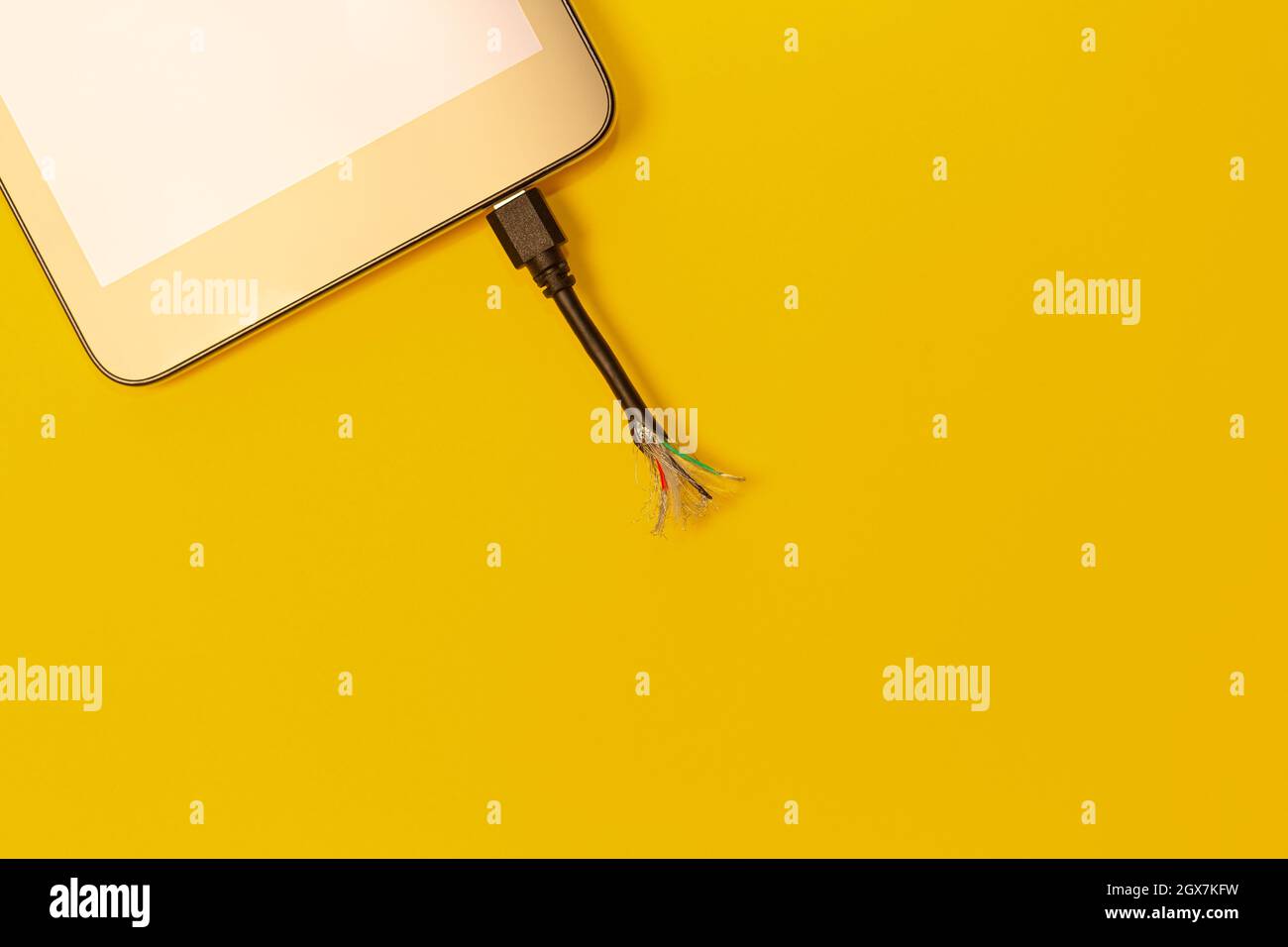 Gnaw or cut out Damaged peripheral wire ,trouble connection transfer on ...