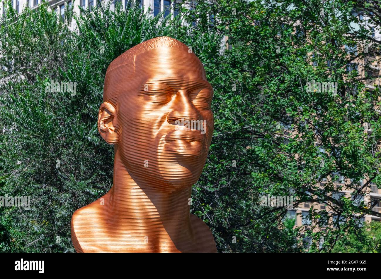 Statue Of The Police Death Violence Victims Placed At Union Square NYC ...