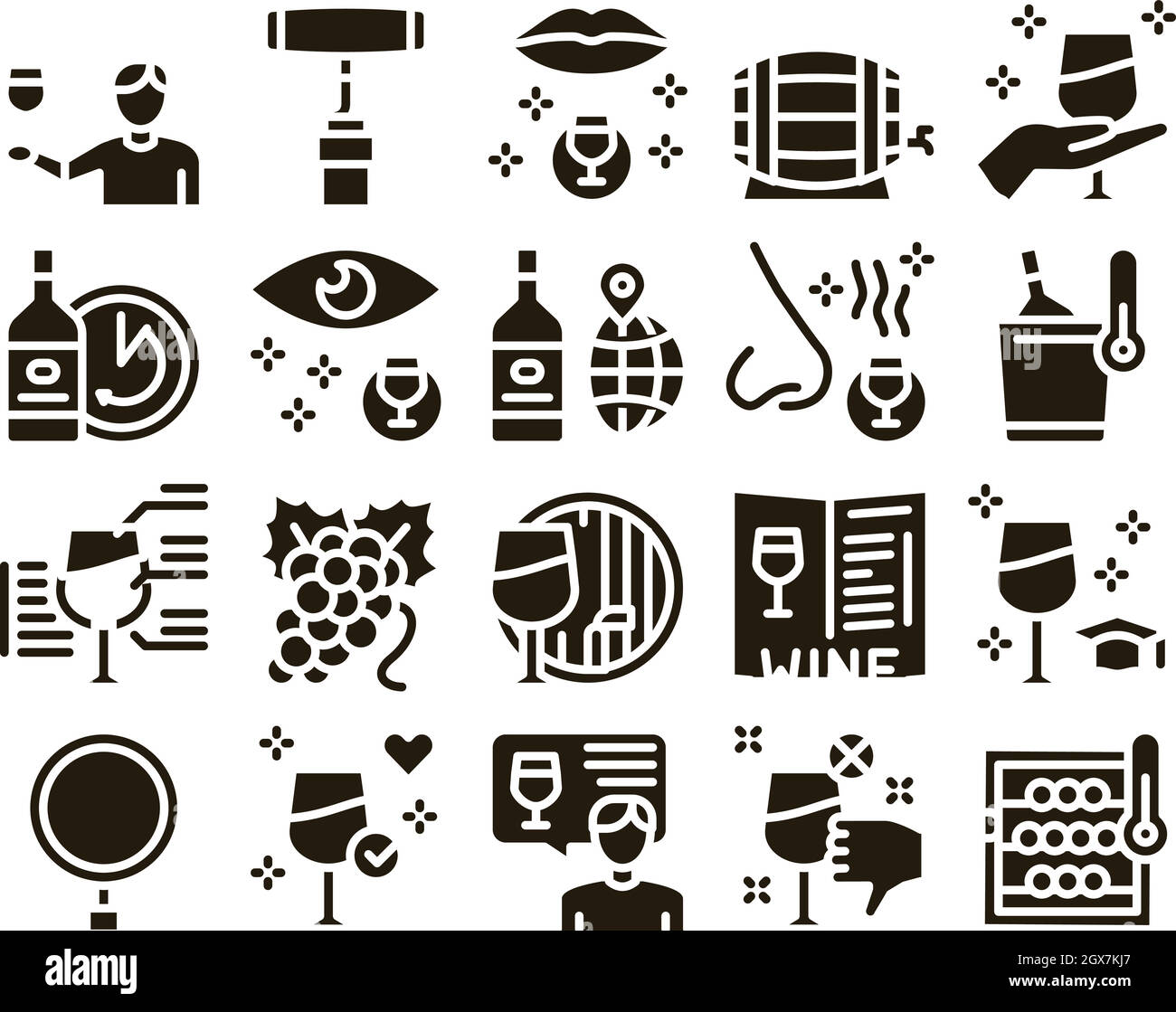 Cellar tasting Stock Vector Images - Alamy