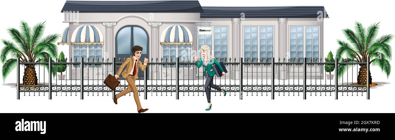 Building late Stock Vector Images - Alamy