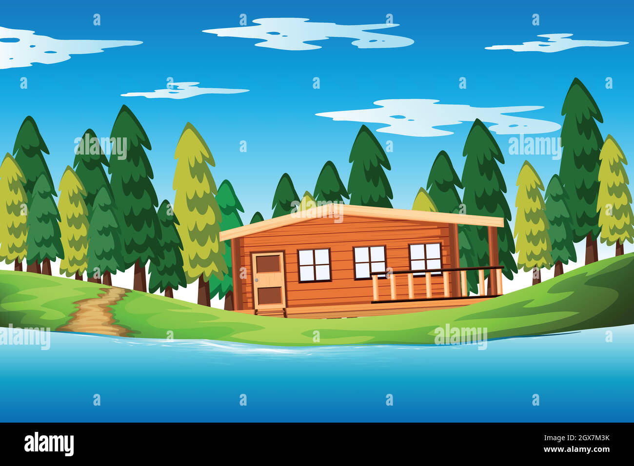 Drawing cartoon wooden door art hi-res stock photography and images - Alamy