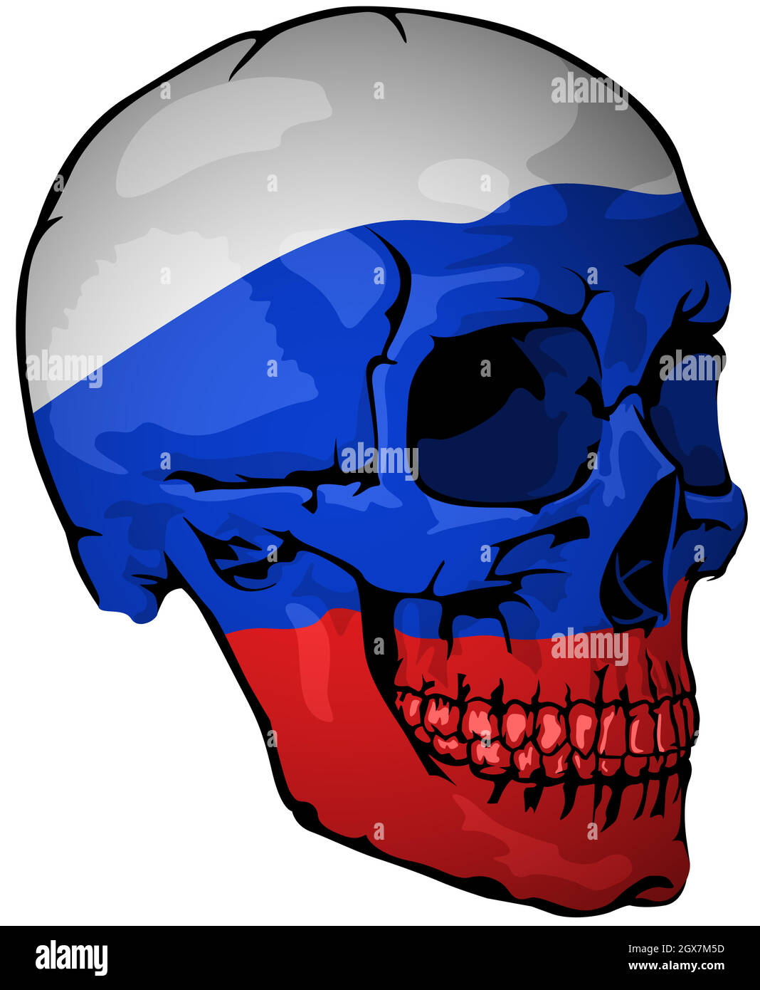 Flag russia on russian Stock Vector Images - Alamy