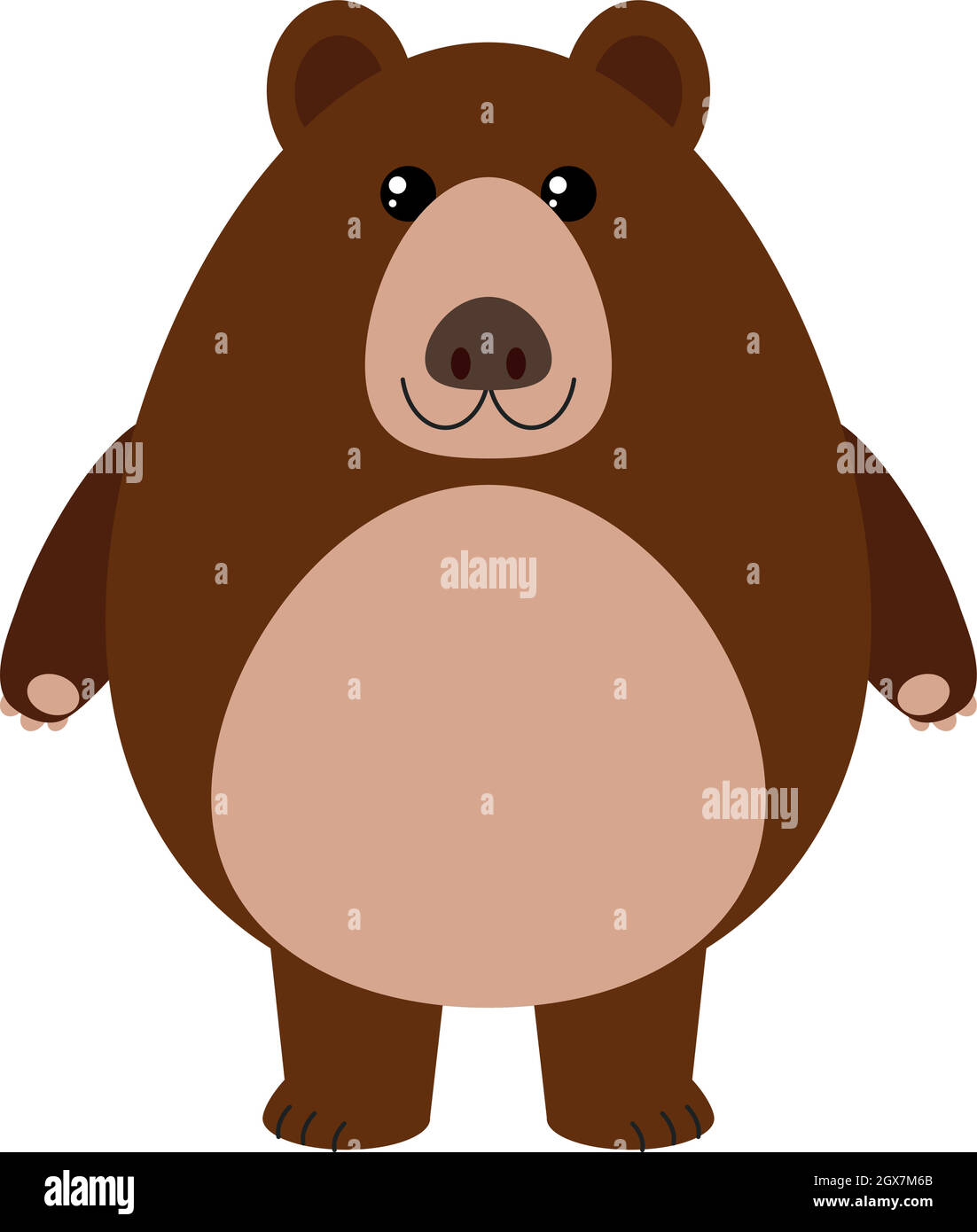 Cute Grizzly Bear Animated