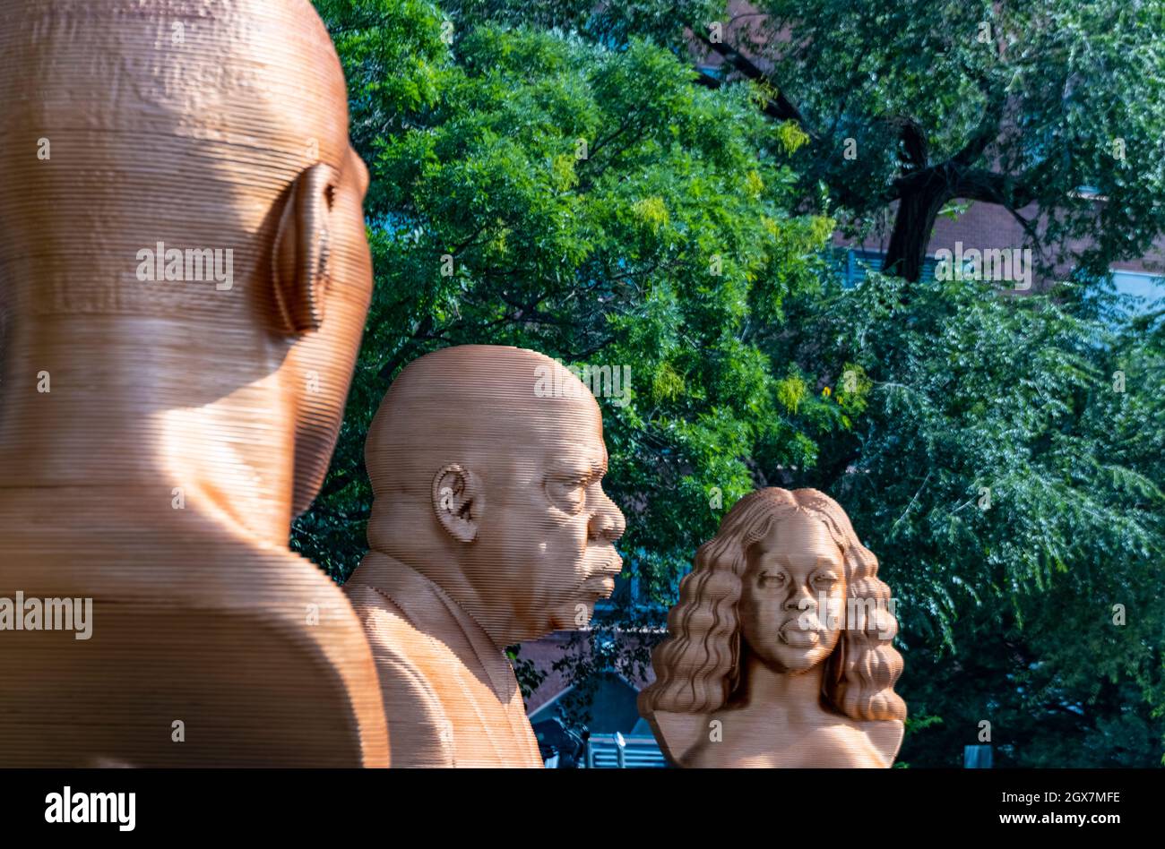 Statue Of The Police Death Violence Victims Placed At Union Square NYC ...