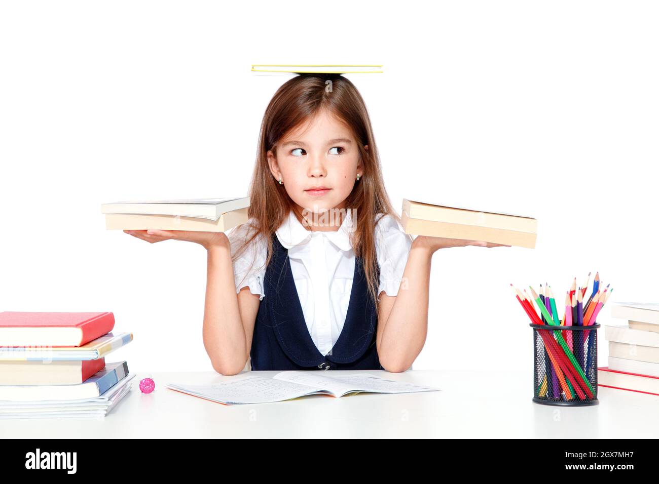 Back to school. Concept of education, reading and learning Stock Photo ...