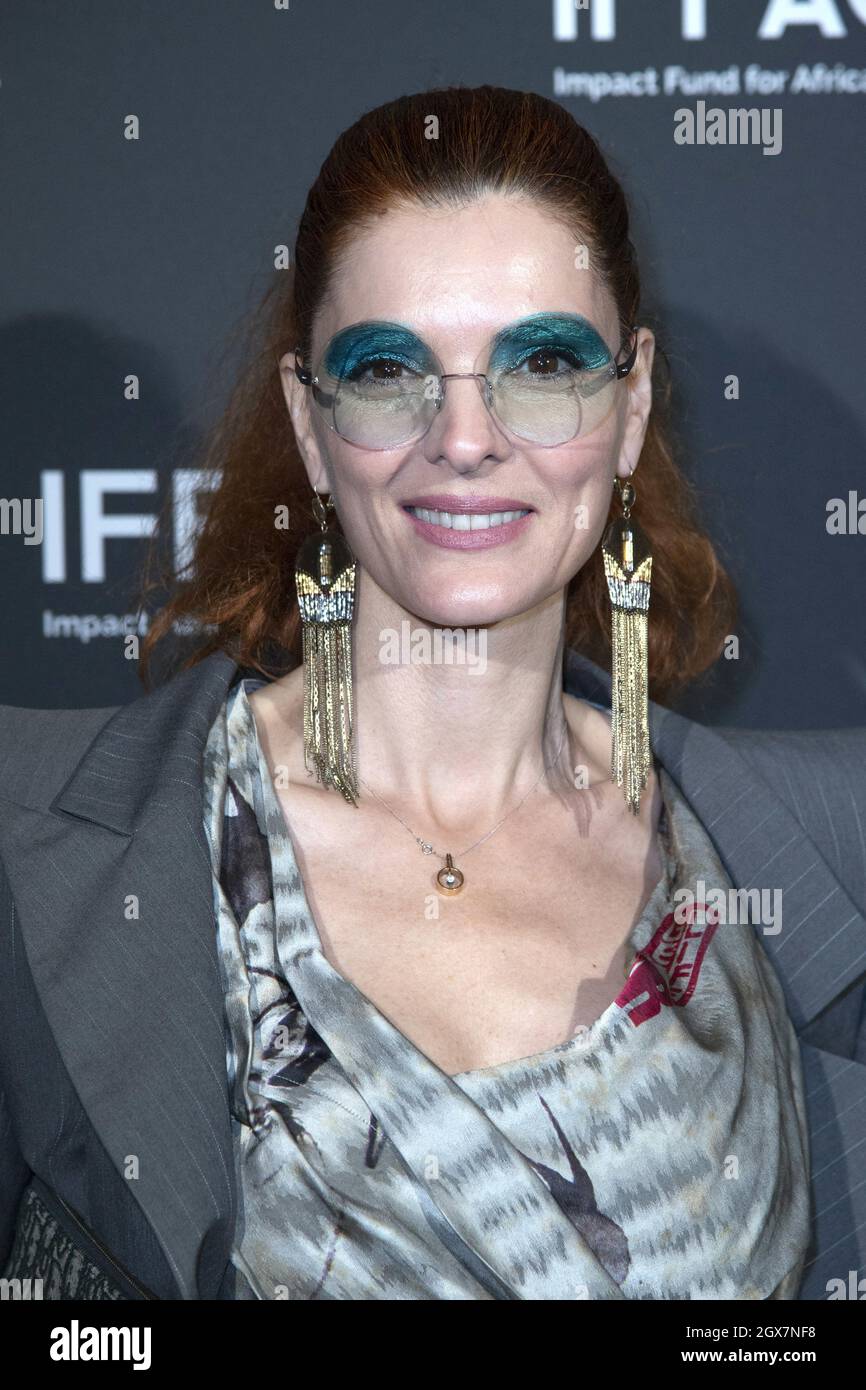 Alexandra Mas attending the IFAAC Party as part of Paris Fashion Week ...