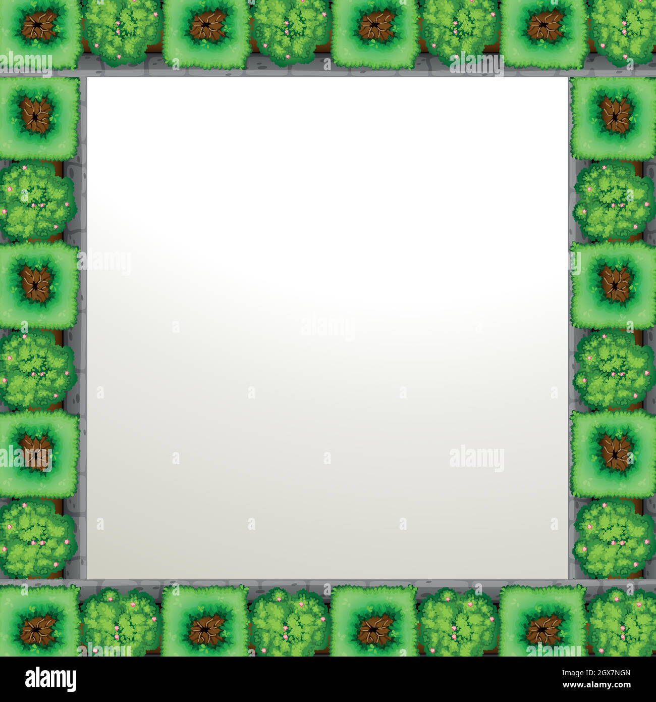 A note template garden theme Stock Vector Image & Art - Alamy