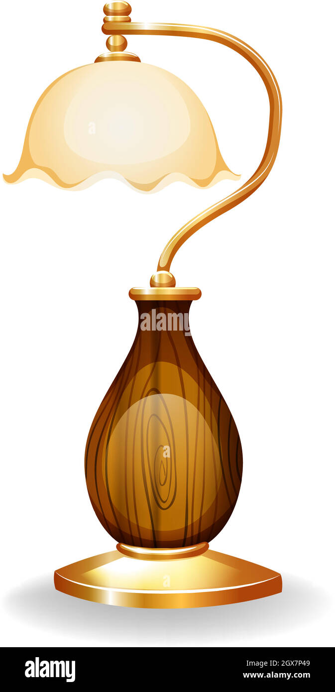 Lamp decoration home item Stock Vector Images - Alamy