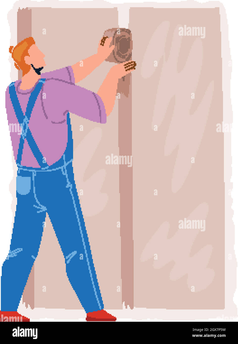 Drywall tape Stock Vector Images - Alamy