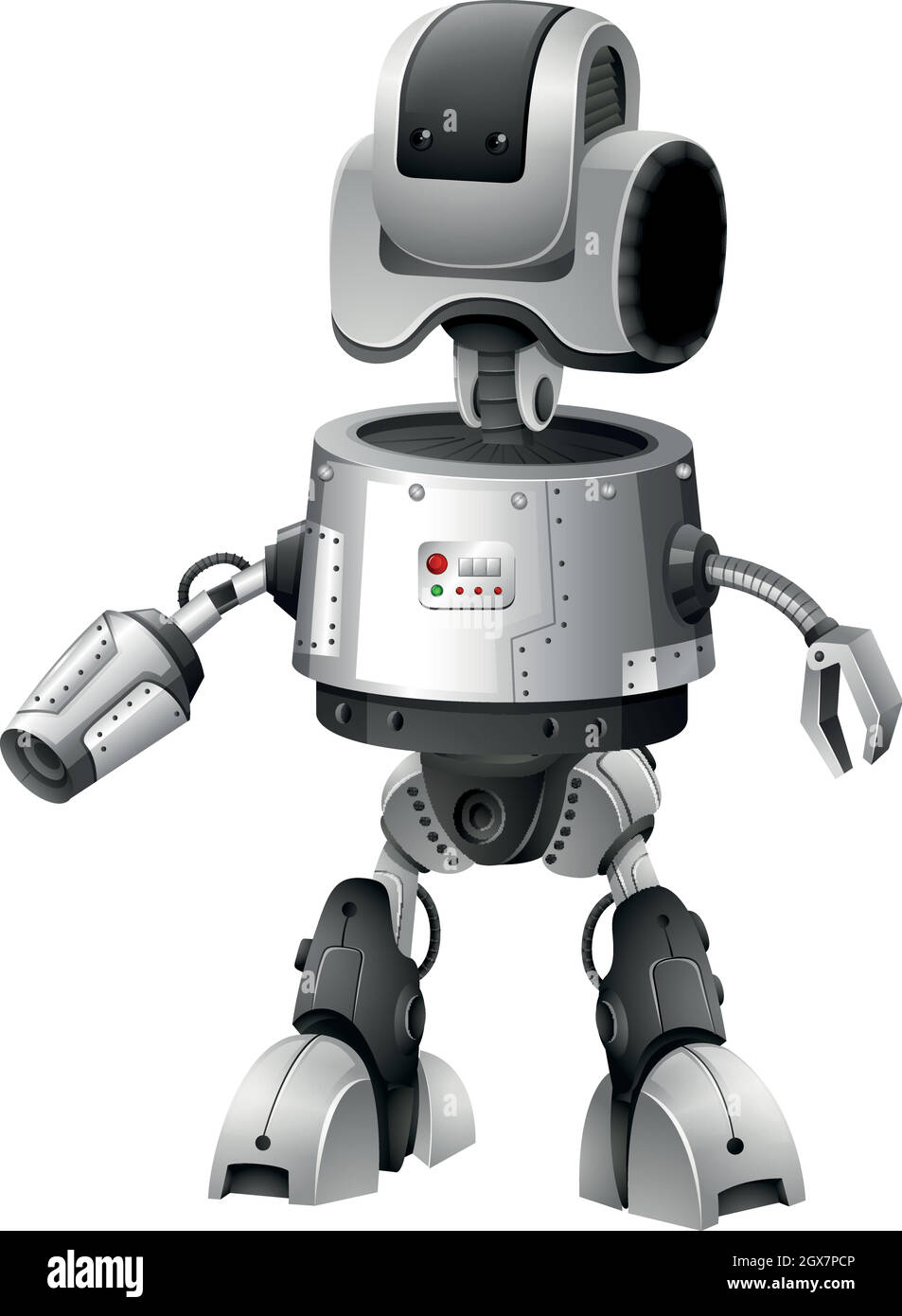 Robot design with advance features Stock Vector Image & Art - Alamy