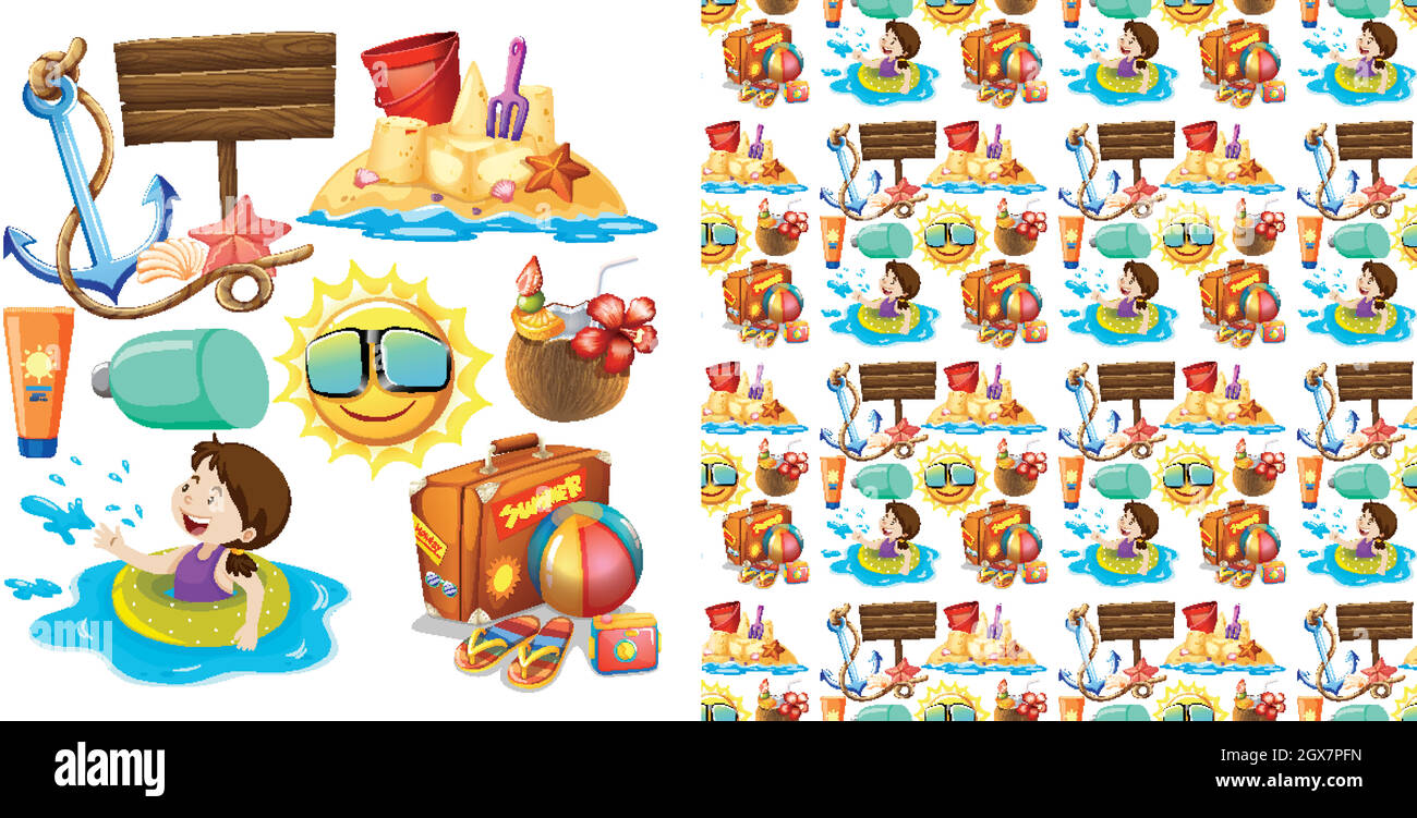 Sandcastle isolated Stock Vector Images - Alamy