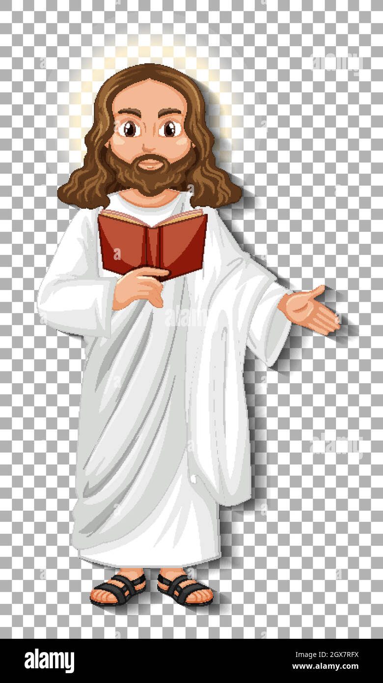 Isolated jesus cartoon character Stock Vector Image & Art - Alamy