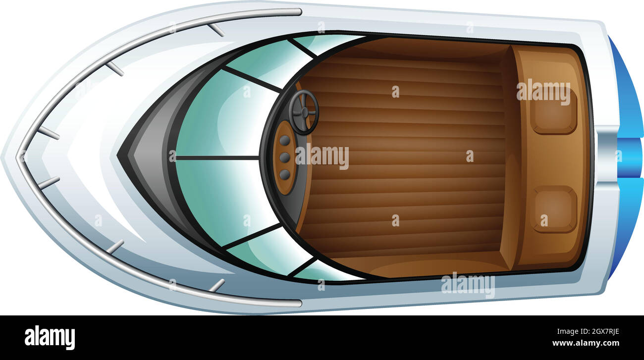 A topview of a boat Stock Vector Image & Art - Alamy