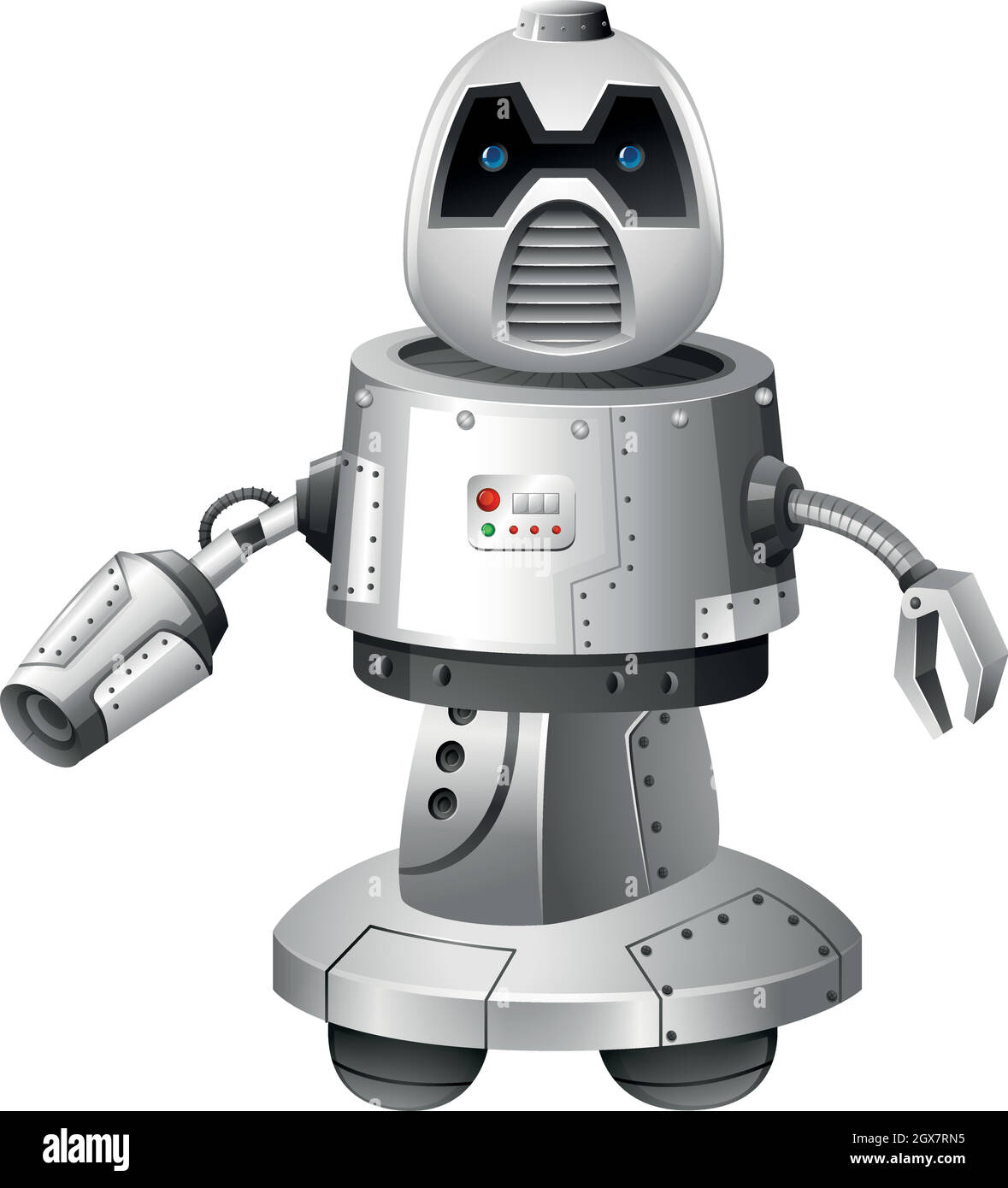 Robot and monster Stock Vector Images - Alamy