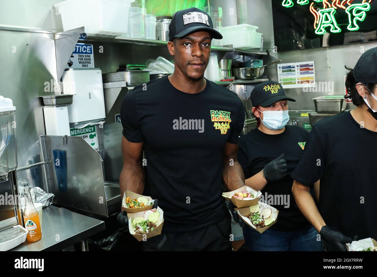 LOS ANGELES, CALIFORNIA, USA - OCTOBER 04: American professional ...