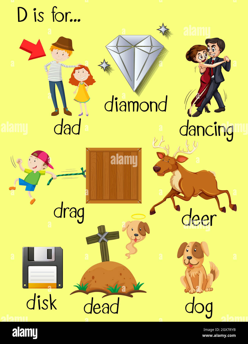 Extraordinary Compilation Of Over 999 D letter Words Pictures High