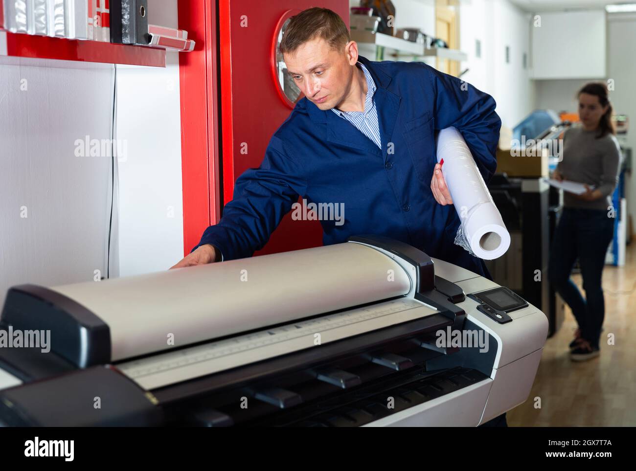 Inkjet plotter hi-res stock photography and images - Alamy